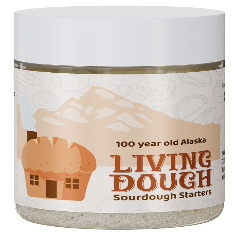 100 year old Alaska Sourdough Starter – Living Dough